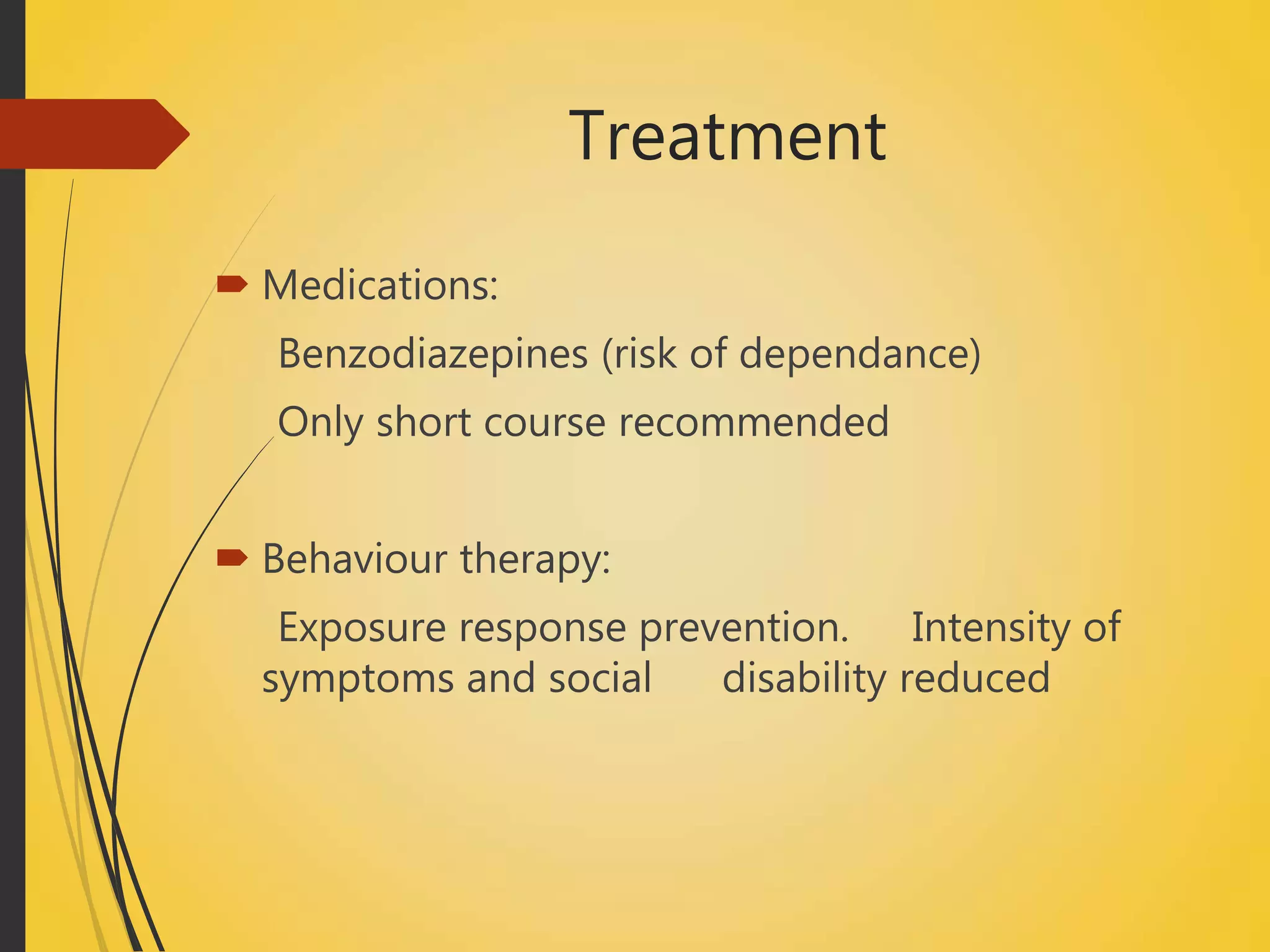 Anxiety Disorders PPT Presentation. | PPT