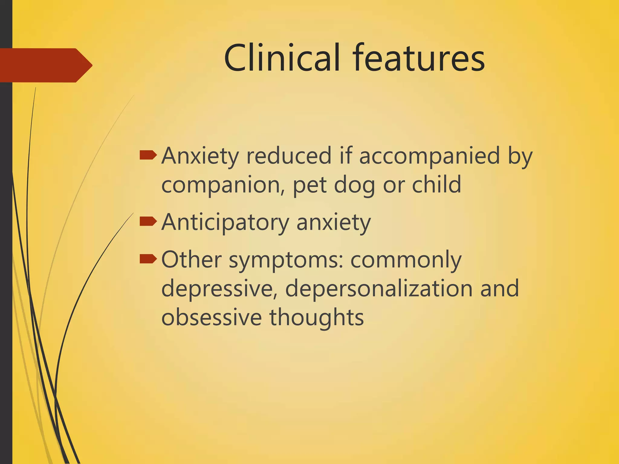 Anxiety Disorders PPT Presentation. | PPT
