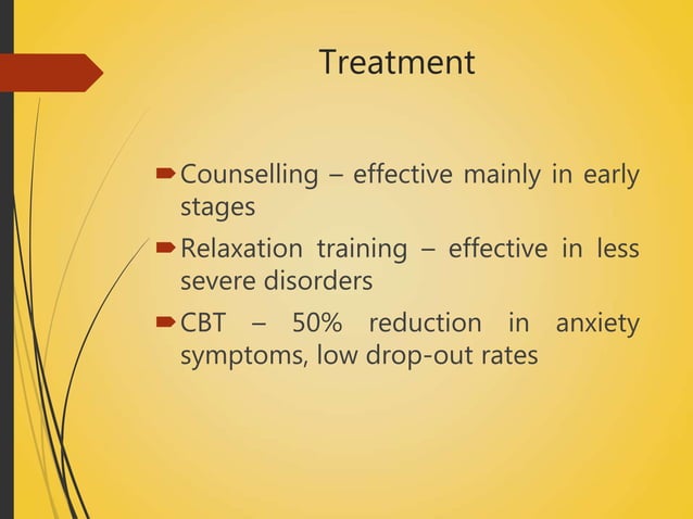 Anxiety Disorders PPT Presentation. | PPT | Brain and Nervous System ...