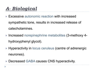 Anxiety disorders for undergraduates | PPT
