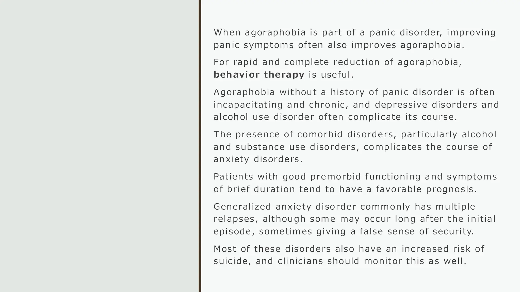Anxiety Disorders Lecture 1. Neurology and | PDF