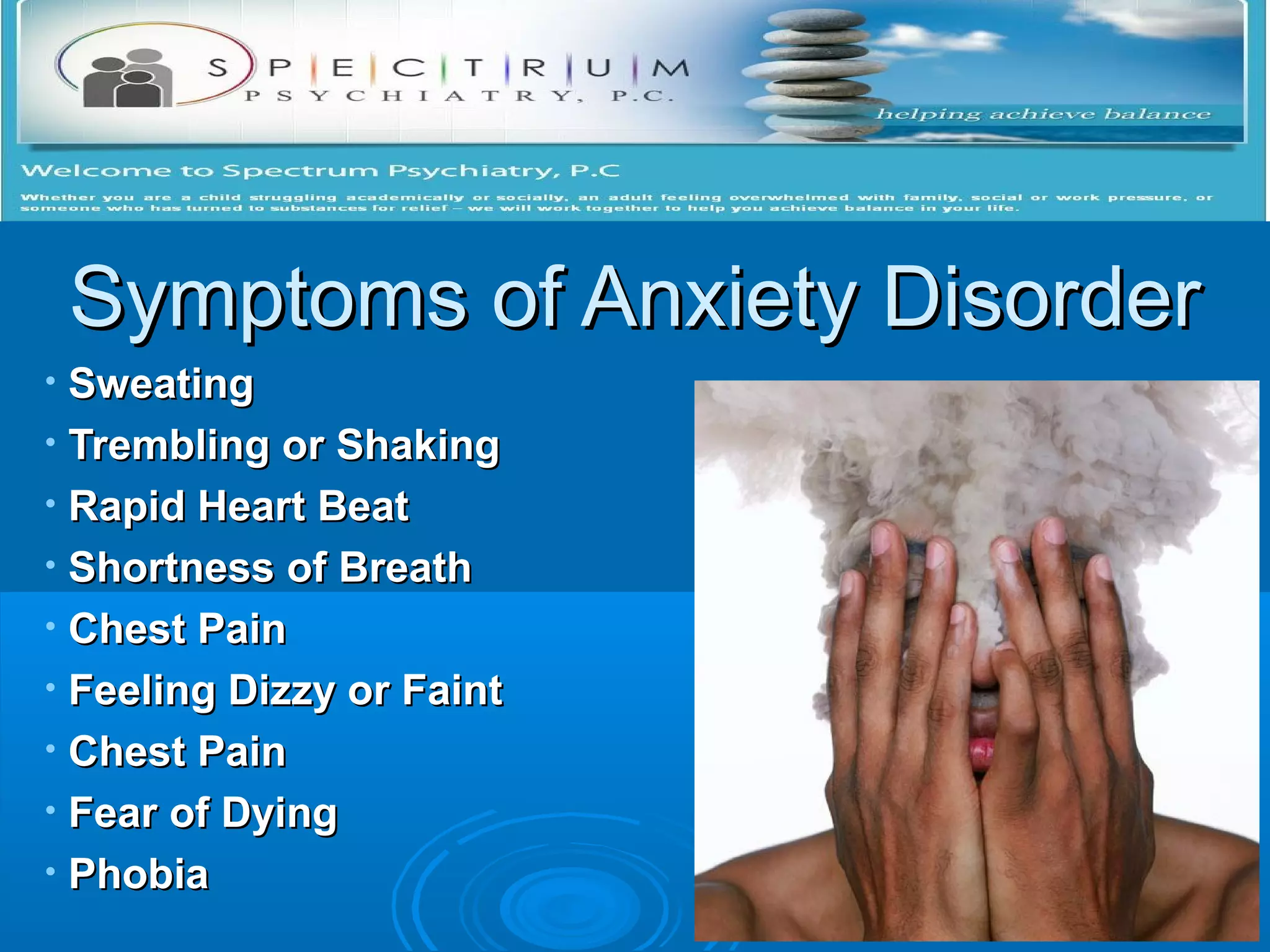 Anxiety disorder treatment | PPT