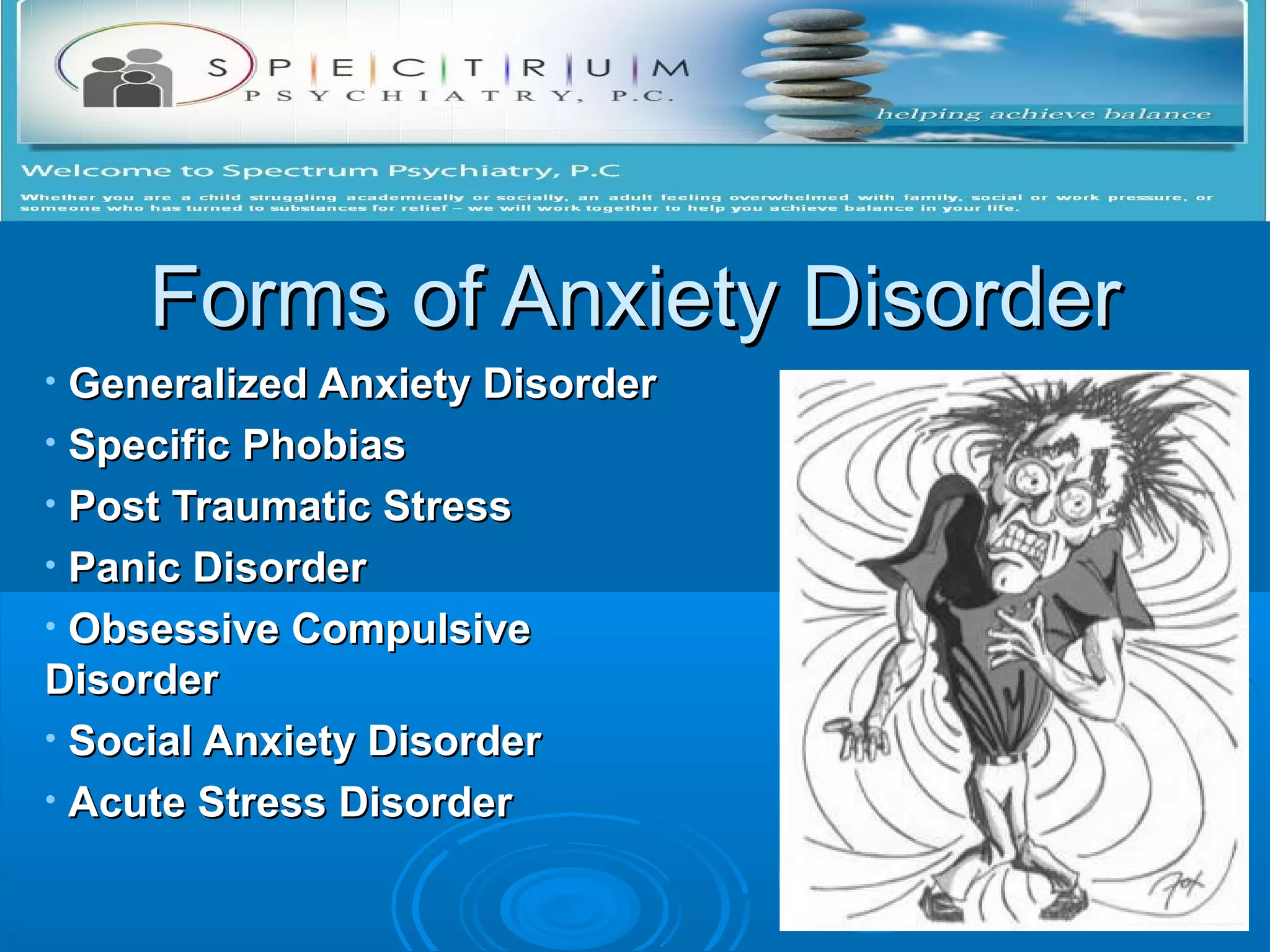 Anxiety disorder treatment | PPT