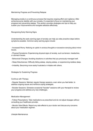 Understanding Anxiety: A Comprehensive Guide | PDF | Free Download