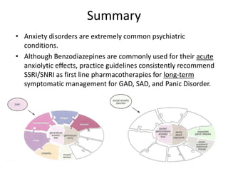 Psychopharmacology of Anxiety Disorders I: GAD & SAD | PPT