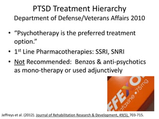 Psychopharmacology of Anxiety: Part II OCD & PTSD | PPTX