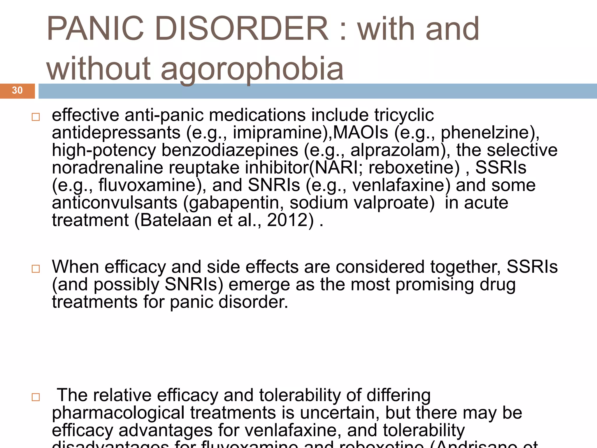 Anxiety psychopharmacology | PPTX