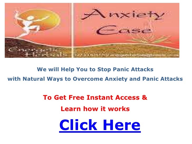 Immediate Anxiety Relief A Natural Technique To Stop Panic Attacks 