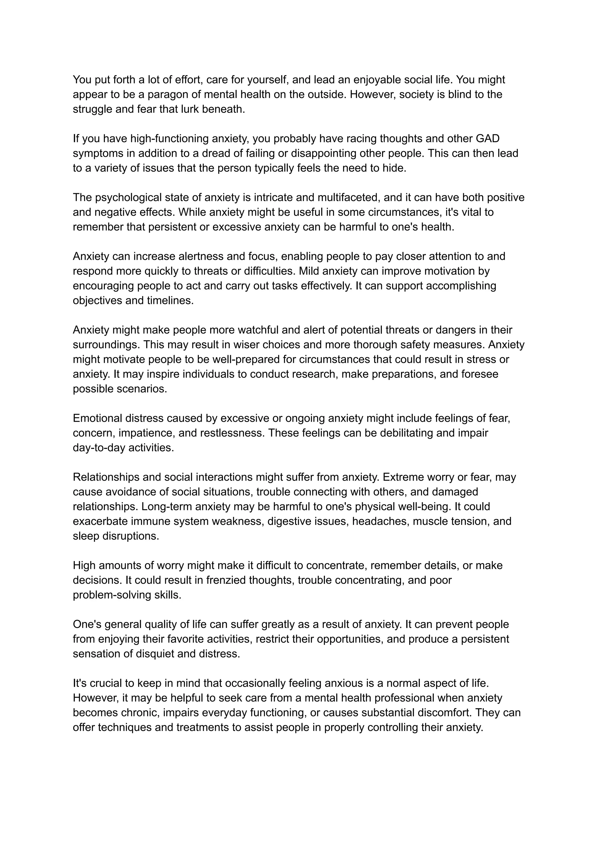 Anxiety's Advantages and Disadvantages.pdf