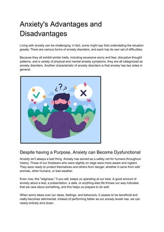 Anxiety's Advantages and Disadvantages.pdf