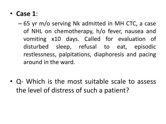Anxiety scales tutorial | PPTX