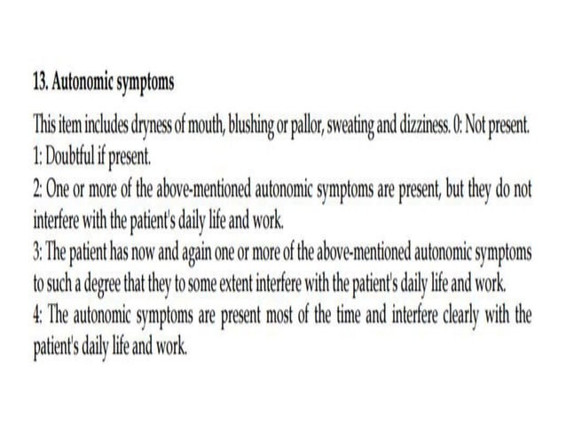 Anxiety scales tutorial | PPTX