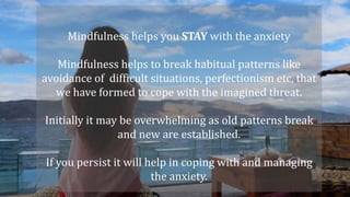 Coping with Anxiety with Mindfulness | PPTX