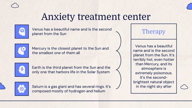 Anxiety Treatment Center guidelines for management | PPT