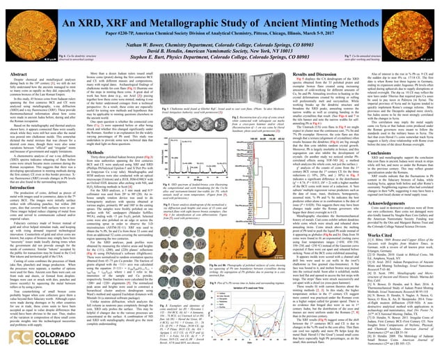 An xrd xrf_and_metallographic_study_of_a | PDF | Stamps and Coins ...