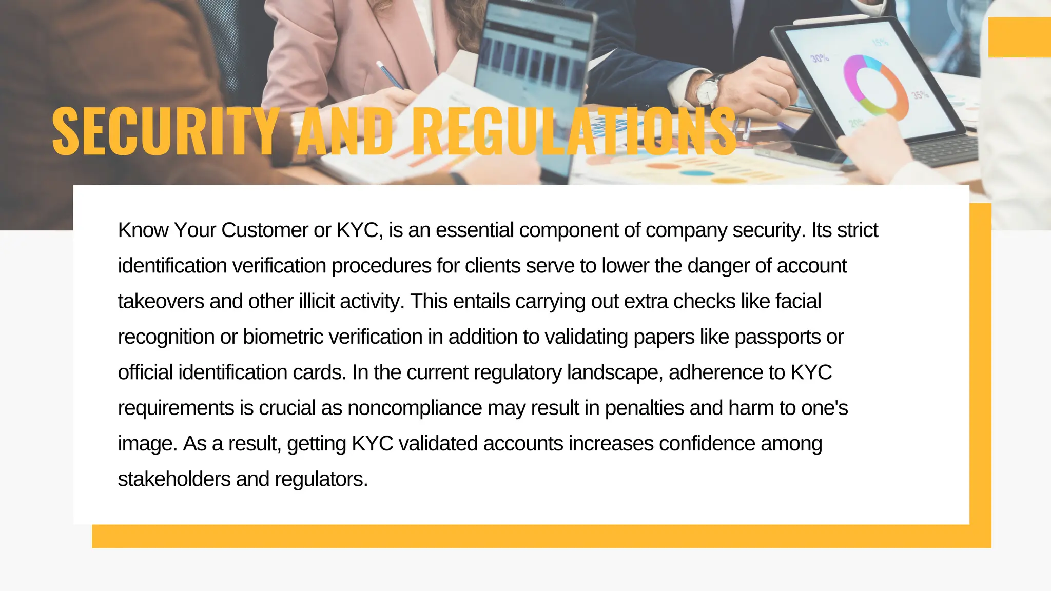 KYC-Verified Accounts: Helping Companies Handle Challenging Regulatory Environments | PPT