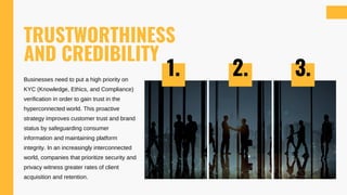 KYC-Verified Accounts: Helping Companies Handle Challenging Regulatory Environments | PPT