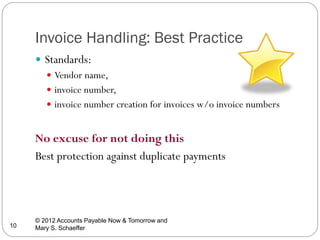 [Webinar] A More Efficient Accounts Payable Function: Implement These Simple Best Practices | PPT