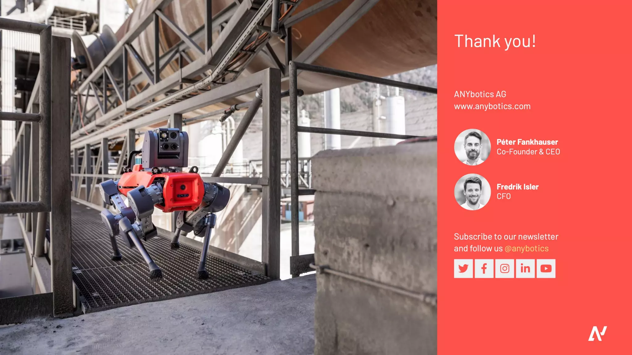 Pitch Deck Teardown: ANYbotics AG's $50M Series B deck | PDF