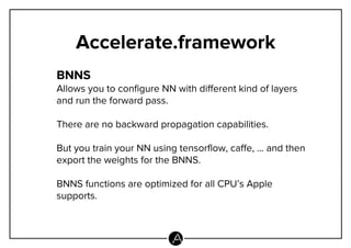 Deep Learning in iOS Tutorial | PPT