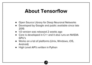 Deep Learning in iOS Tutorial | PPT