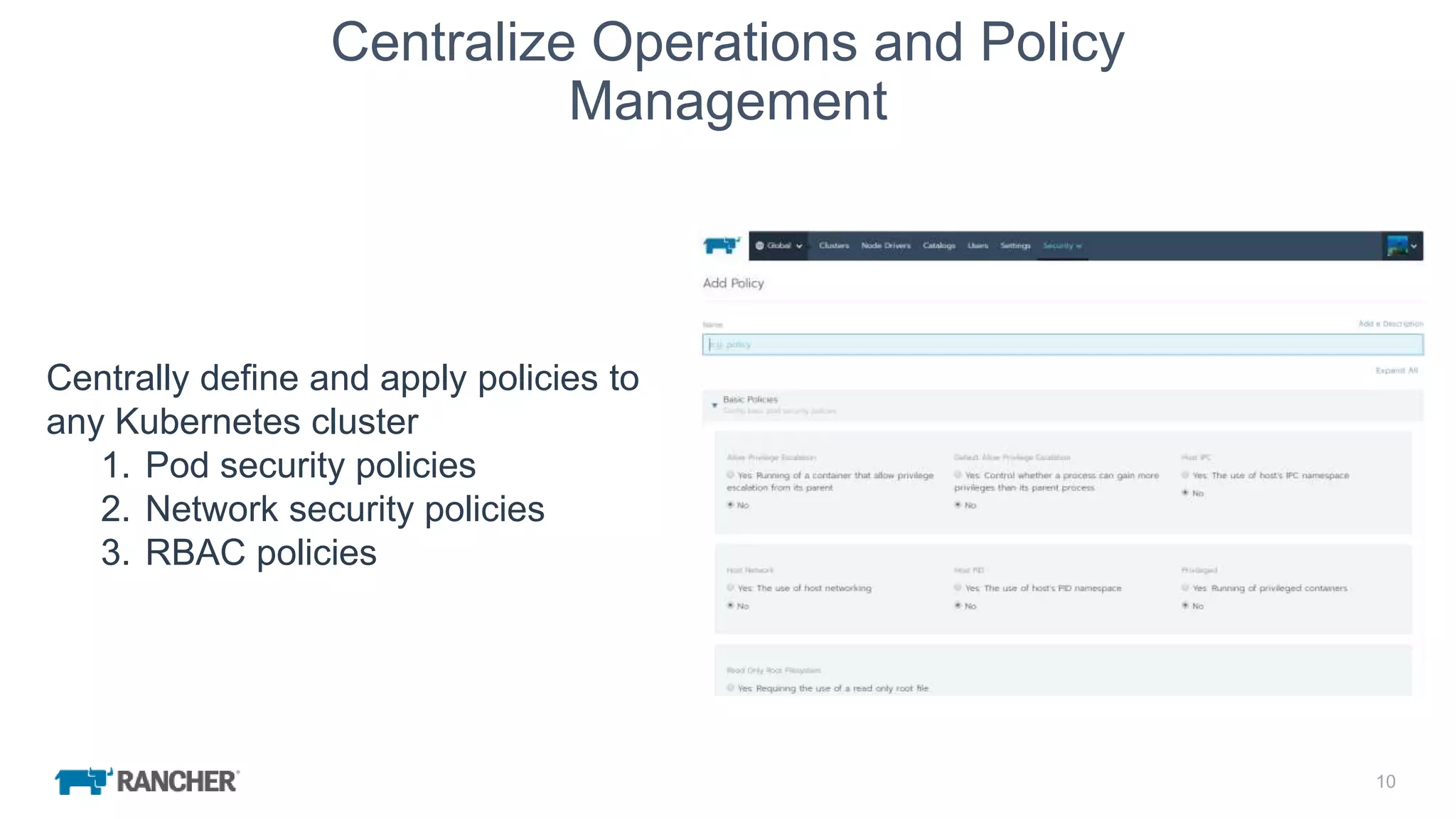 Rancher 2.0 - Complete Container Management Platform | PPT