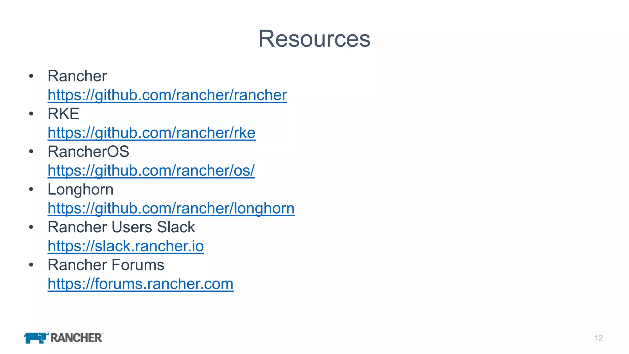 Rancher 2 0 Complete Container Management Platform Ppt