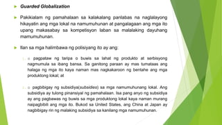 Anyo ng Globalisasyon.pptx