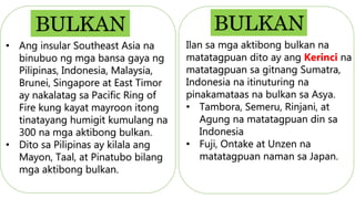 Anyong Lupa at Anyong Tubig sa Asya | PPTX