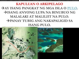 Anyong Lupa Kapuluan