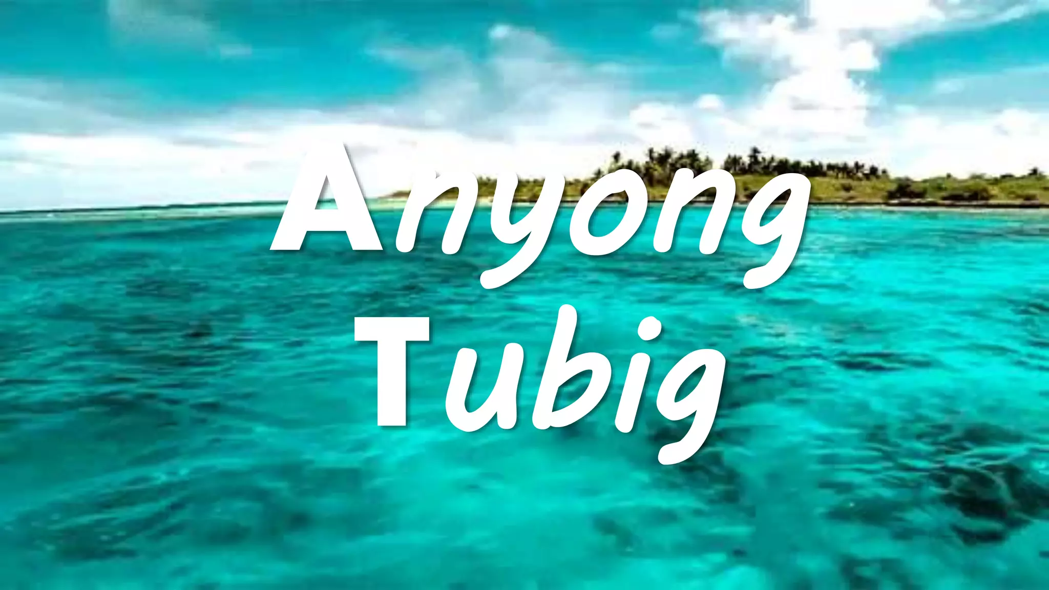 Anyong Lupa at Anyong Tubig | PPTX
