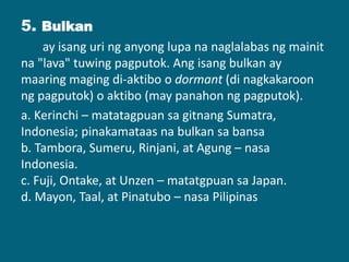 Anyong lupa at_anyong_tubig_ng_asya | PPTX