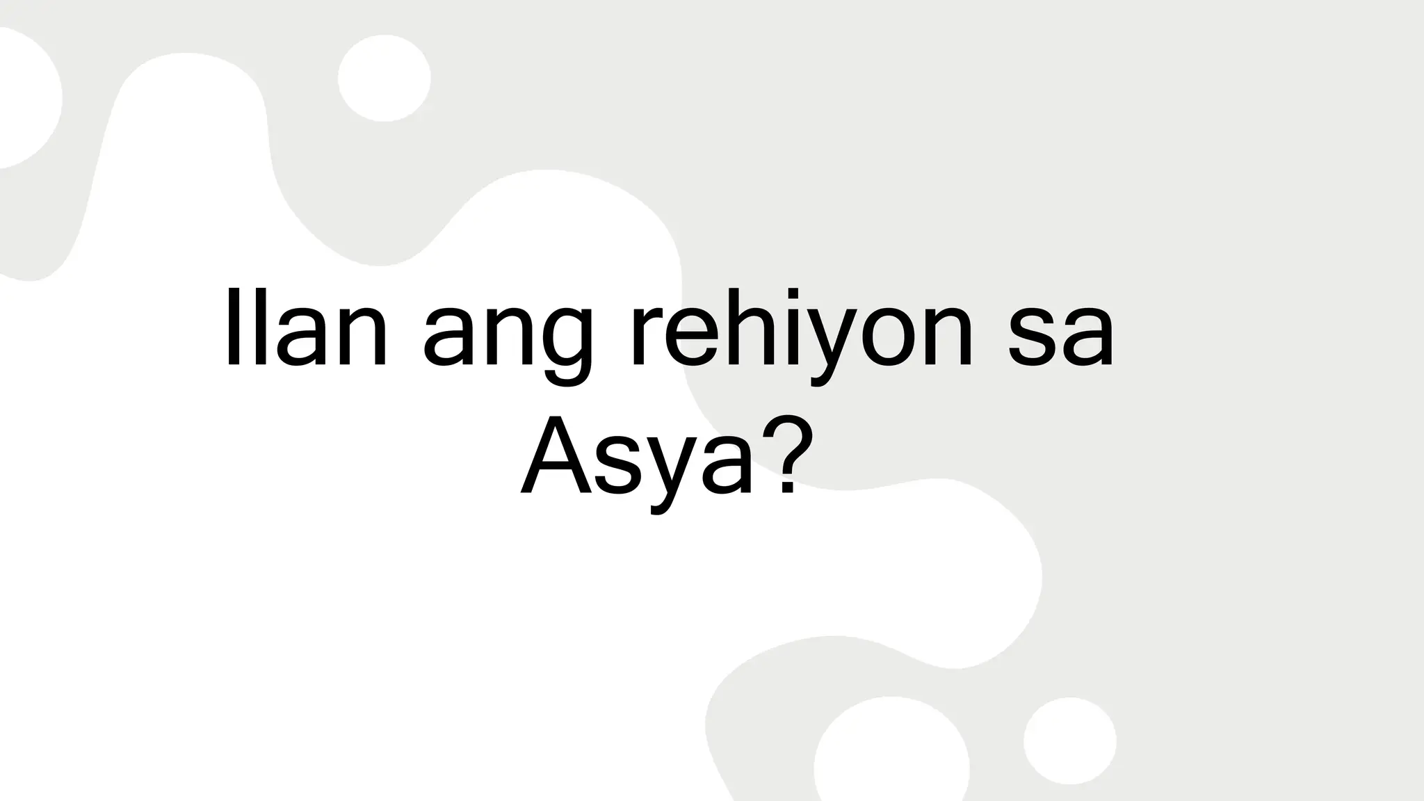 ANYONG LUPA AT TUBIG sa asya isa sa mga konyinente ng daigdig.pptx