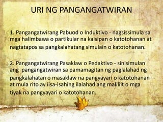 Anyo ng pagpapahayag | PPTX