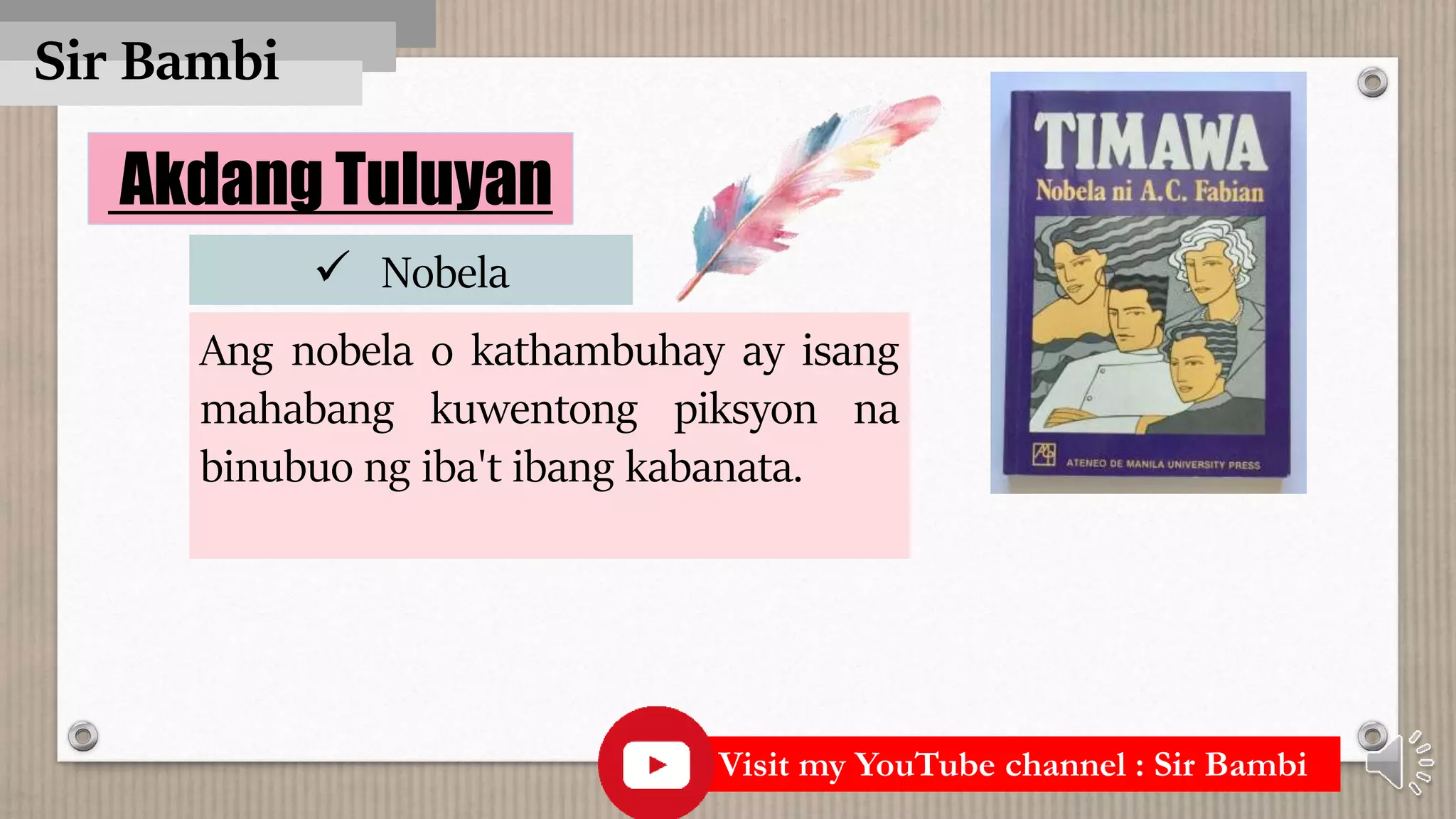 Anyo ng Panitikan (Part 2) | PPTX