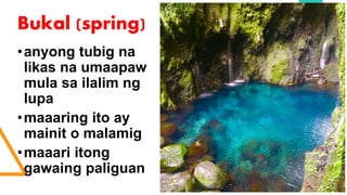 Anyong Tubig | PPTX