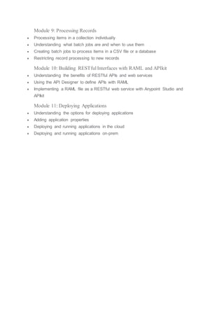 Anypoint mule main 3.7 | PDF