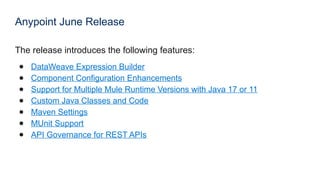 Anypoint Code Builder June Release Overview, ASync API and Einstein ...