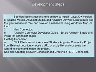 Anypoint connector dev kit | PPT