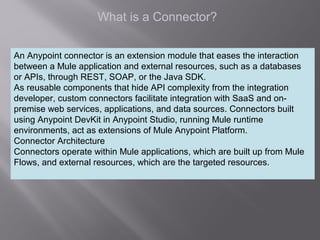 Anypoint connector dev kit | PPT