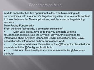 Anypoint connector dev kit | PPT