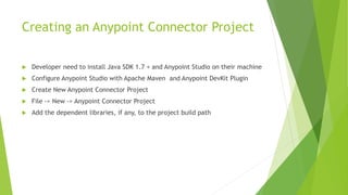 Anypoint connector Roadmap | PPT