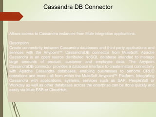 Anypoint connectors | PPT