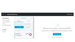 Anypoint Monitoring - Built in Dashboards, Custom Dashboards, Alerts and Functional Monitoring | PPT