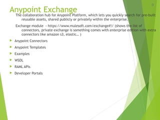 Anypoint platform architecture and components | ODP