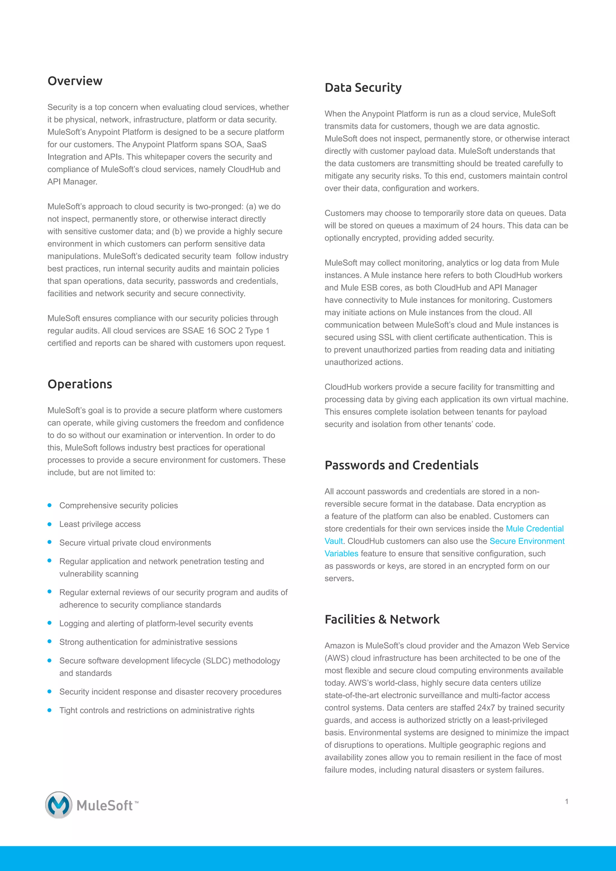 Anypoint platform cloud | PDF