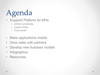 Mulesoft Anypoint platform for APIs | PPTX | Internet | Computing