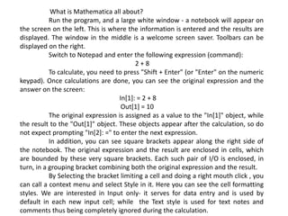 Anything but simple Mathematica | PPT