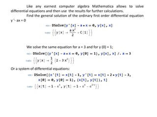 Anything but simple Mathematica | PPT