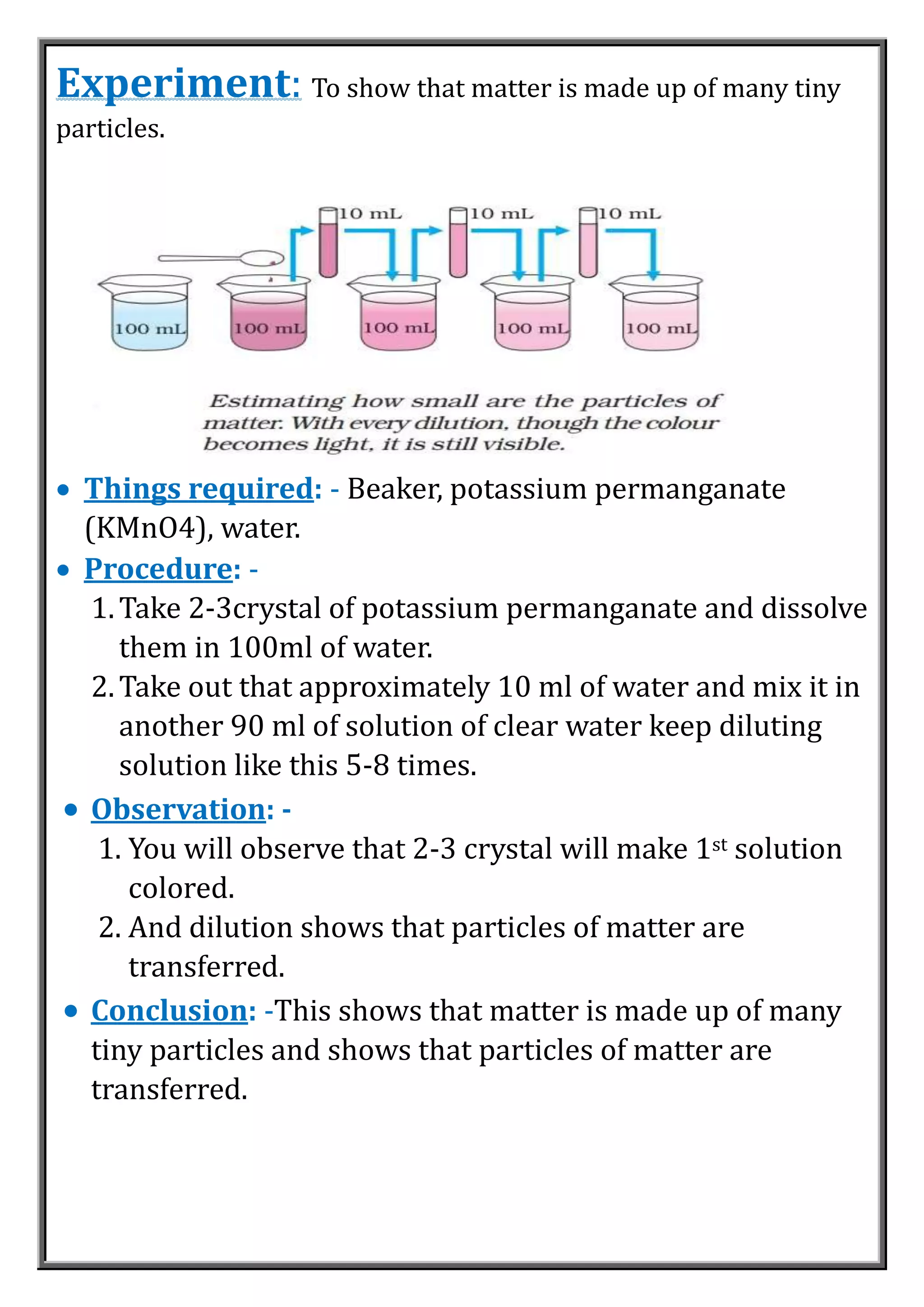 class 9 chemistry Ch 1 matter | DOCX